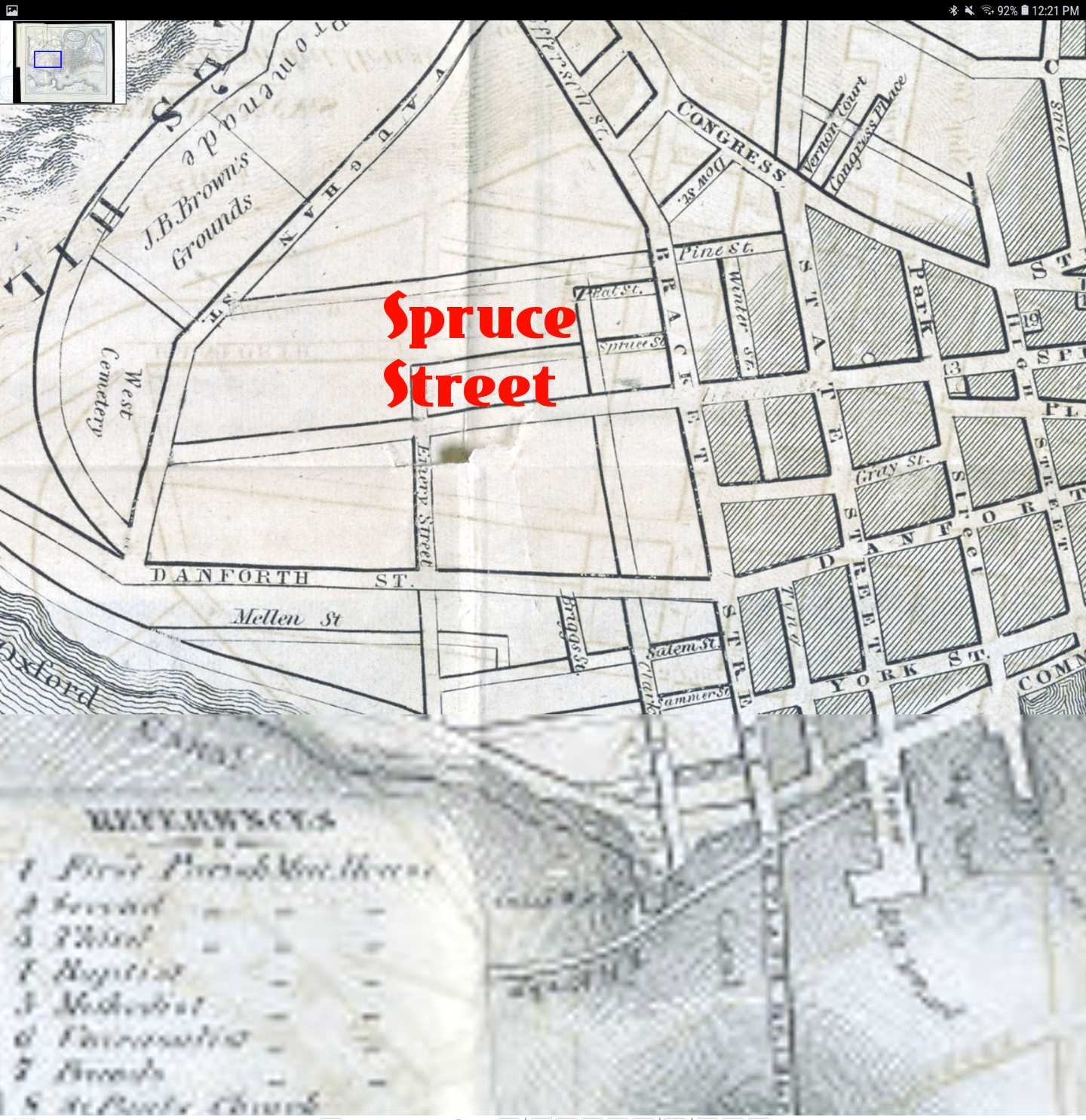 Glimpses. 59 Spruce Street | Portland House Stories