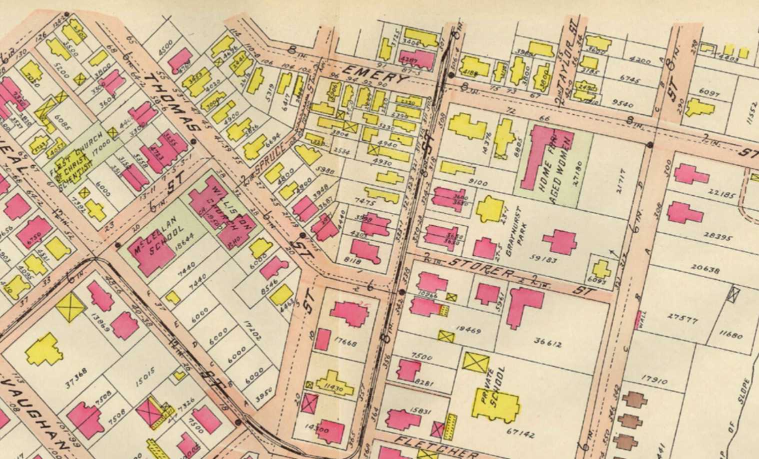 Glimpses. 327 Spring Street | Portland House Stories